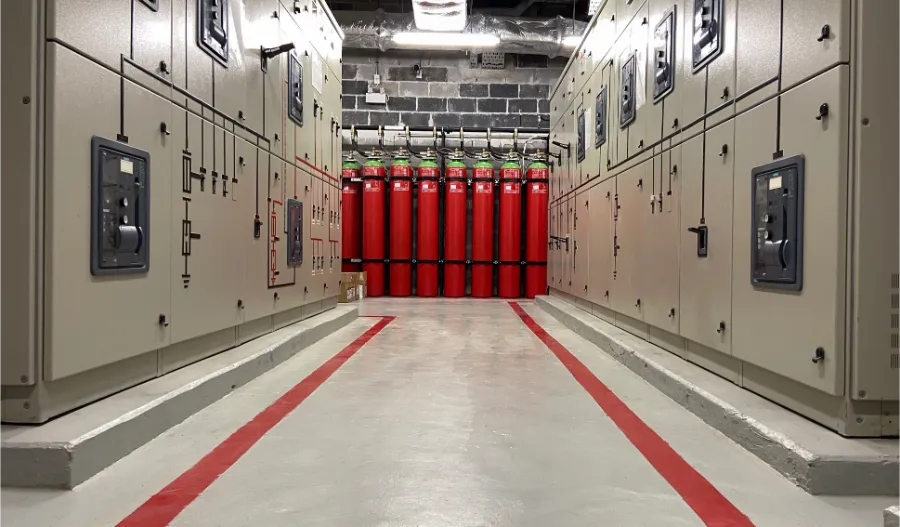 Pressure Relief Vents for Inert Gas Fire Suppression | Amventco